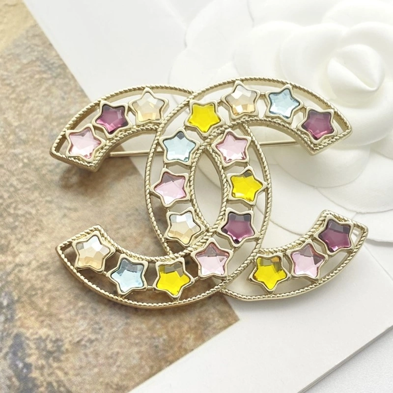 Brand-authenticated Chanel Brooches
