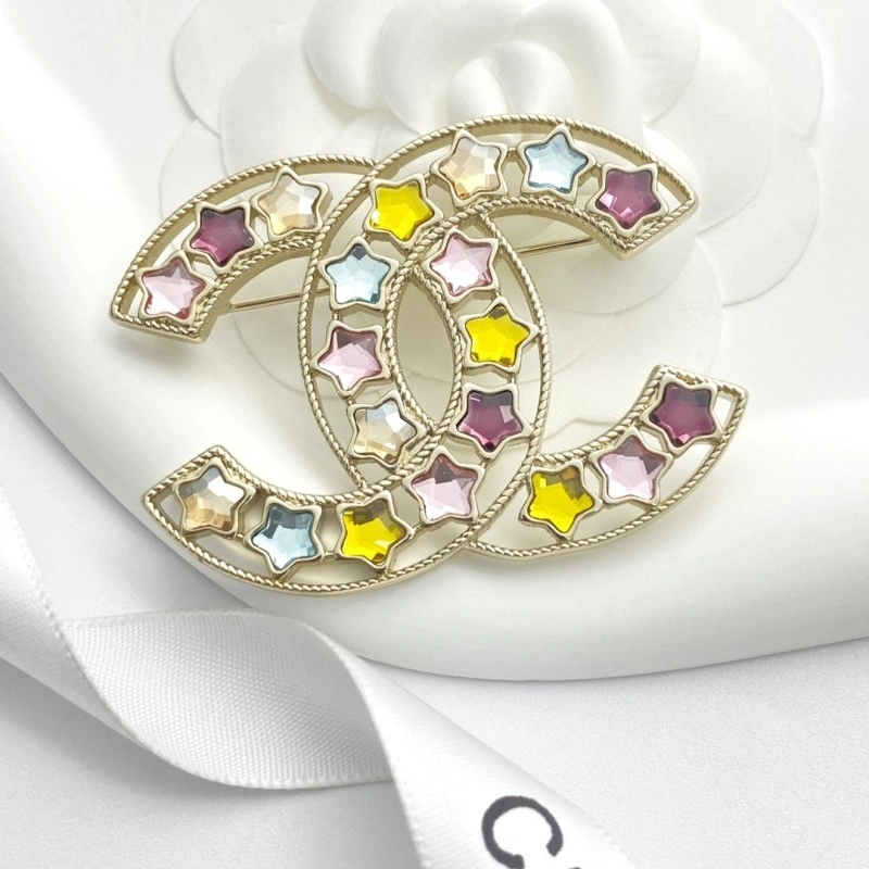 Brand-authenticated Chanel Brooches