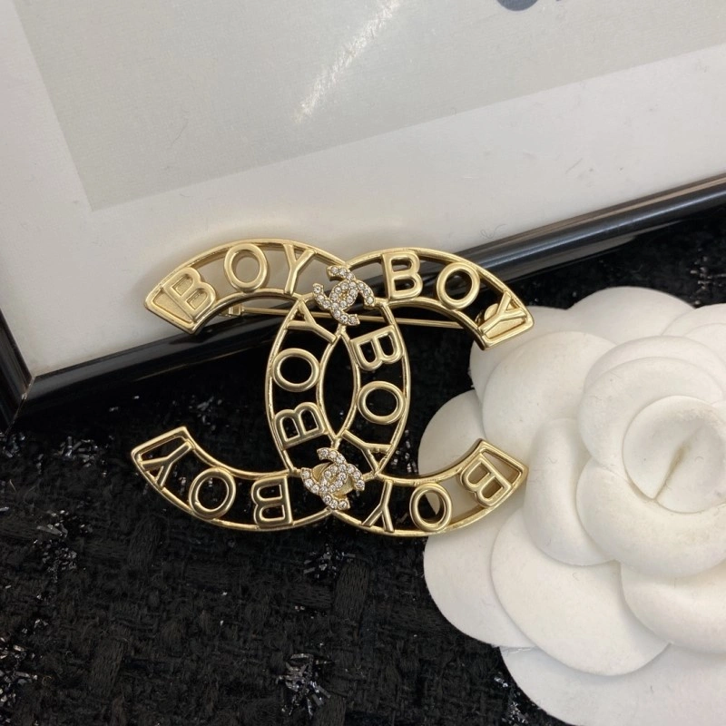 Brand-authenticated Chanel Brooches