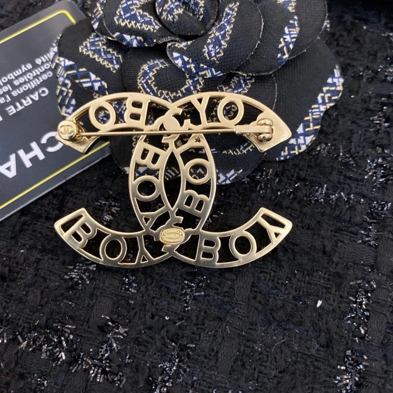 Brand-authenticated Chanel Brooches