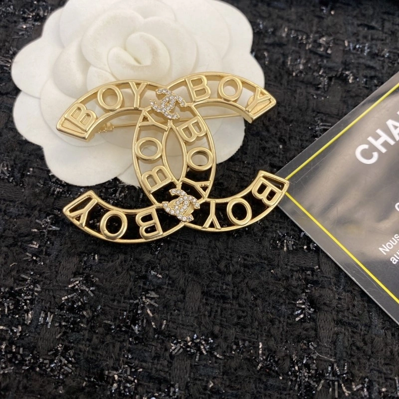 Brand-authenticated Chanel Brooches