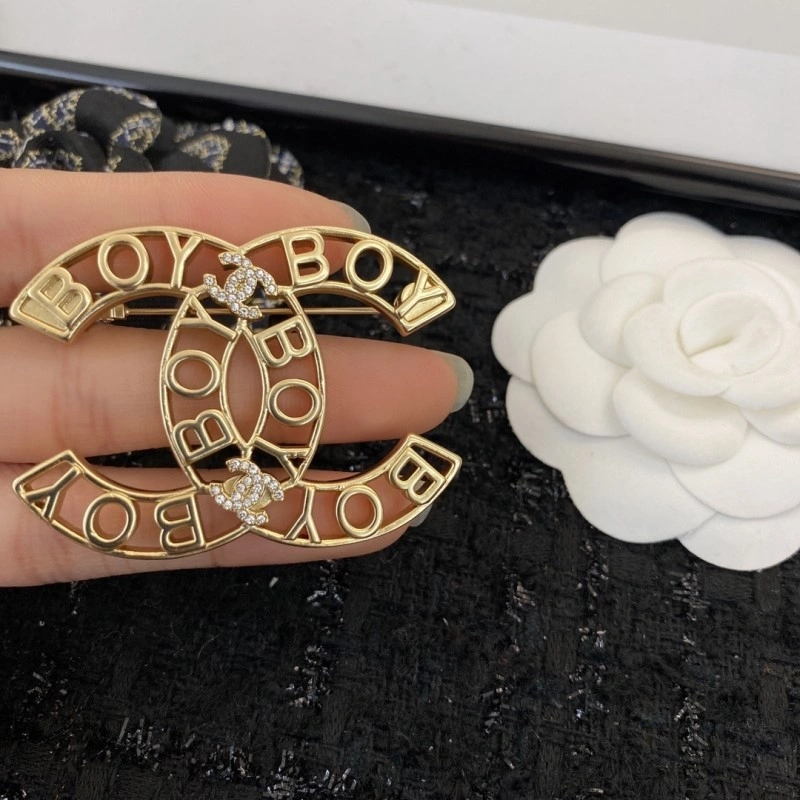 Brand-authenticated Chanel Brooches