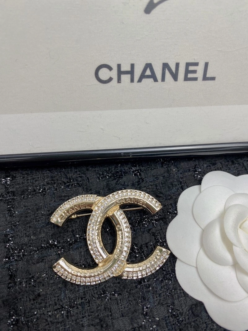 Real Chanel Brooches