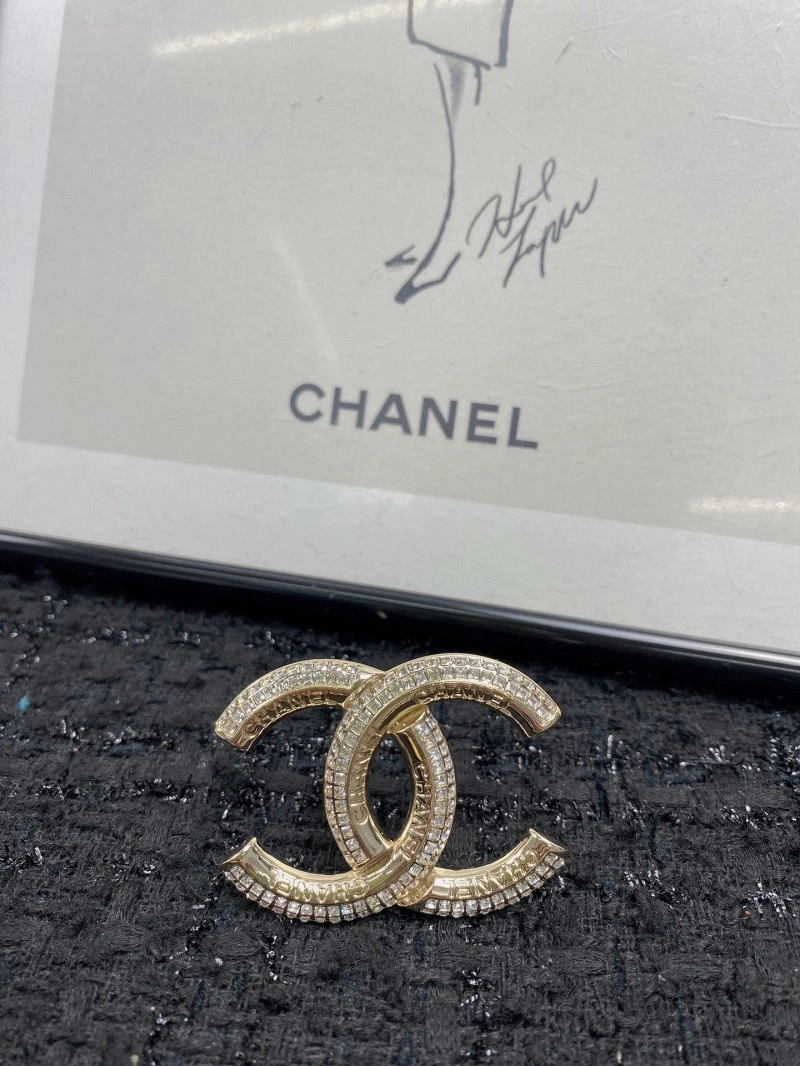 Real Chanel Brooches