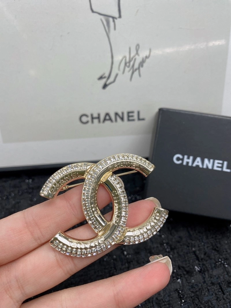 Real Chanel Brooches