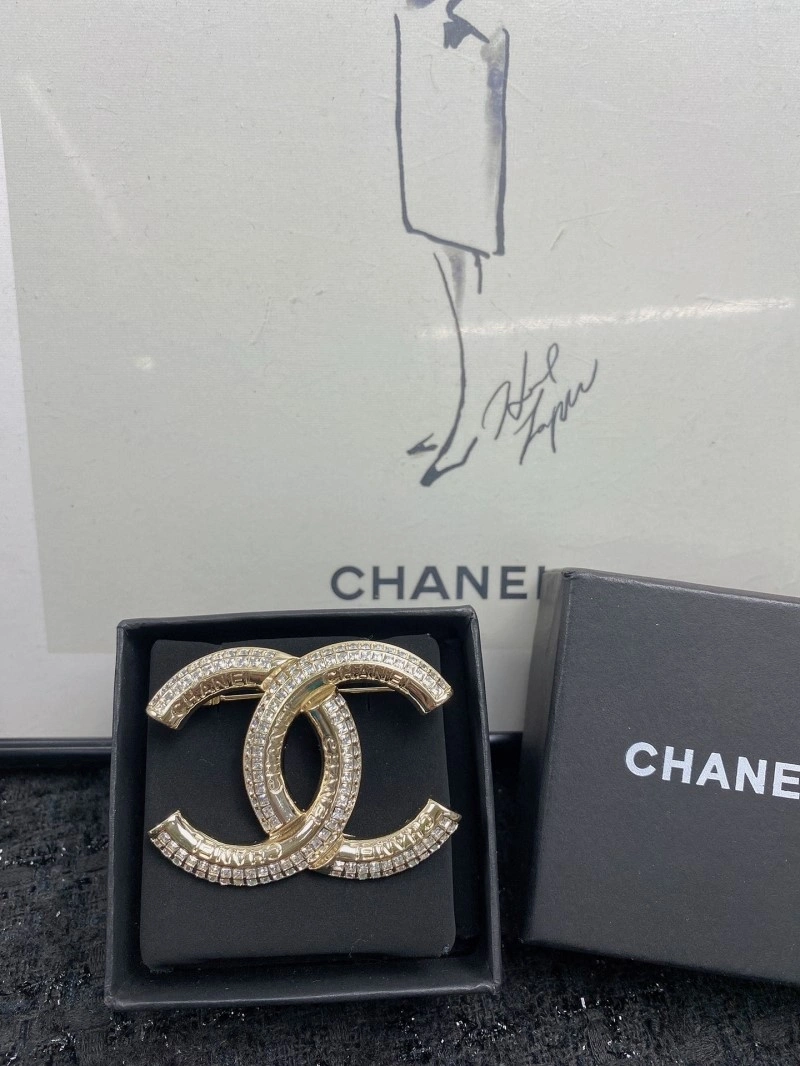 Real Chanel Brooches