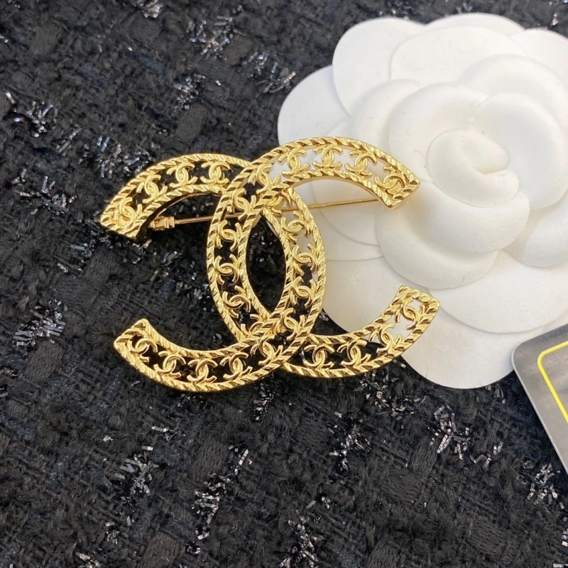 Real Chanel Brooches