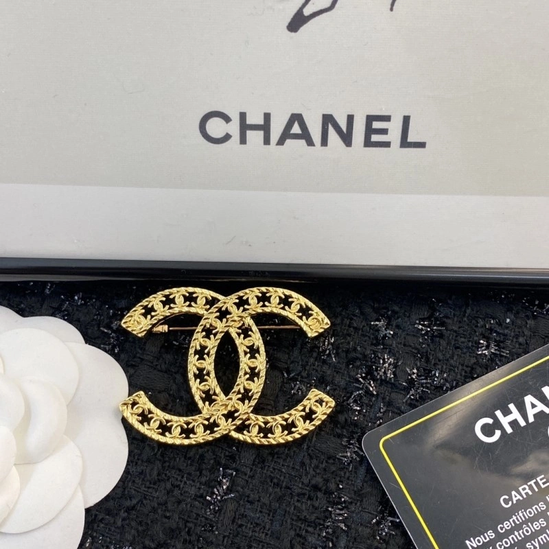 Real Chanel Brooches