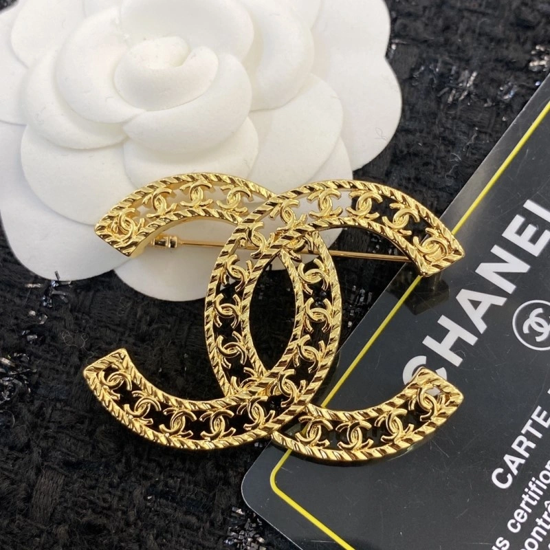 Real Chanel Brooches