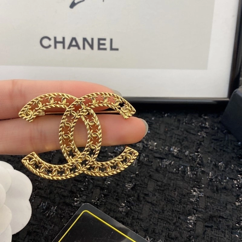 Real Chanel Brooches