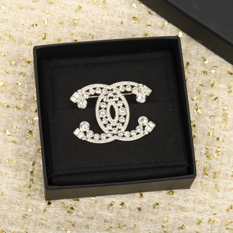 Brand-authenticated Chanel Brooches
