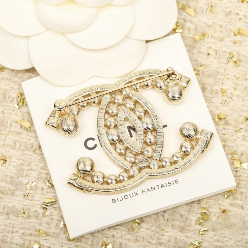 Brand-authenticated Chanel Brooches