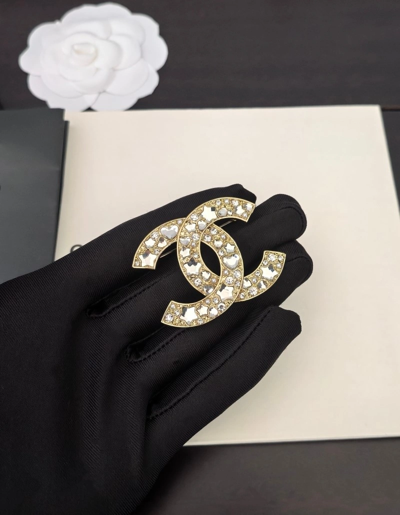 Real Chanel Brooches