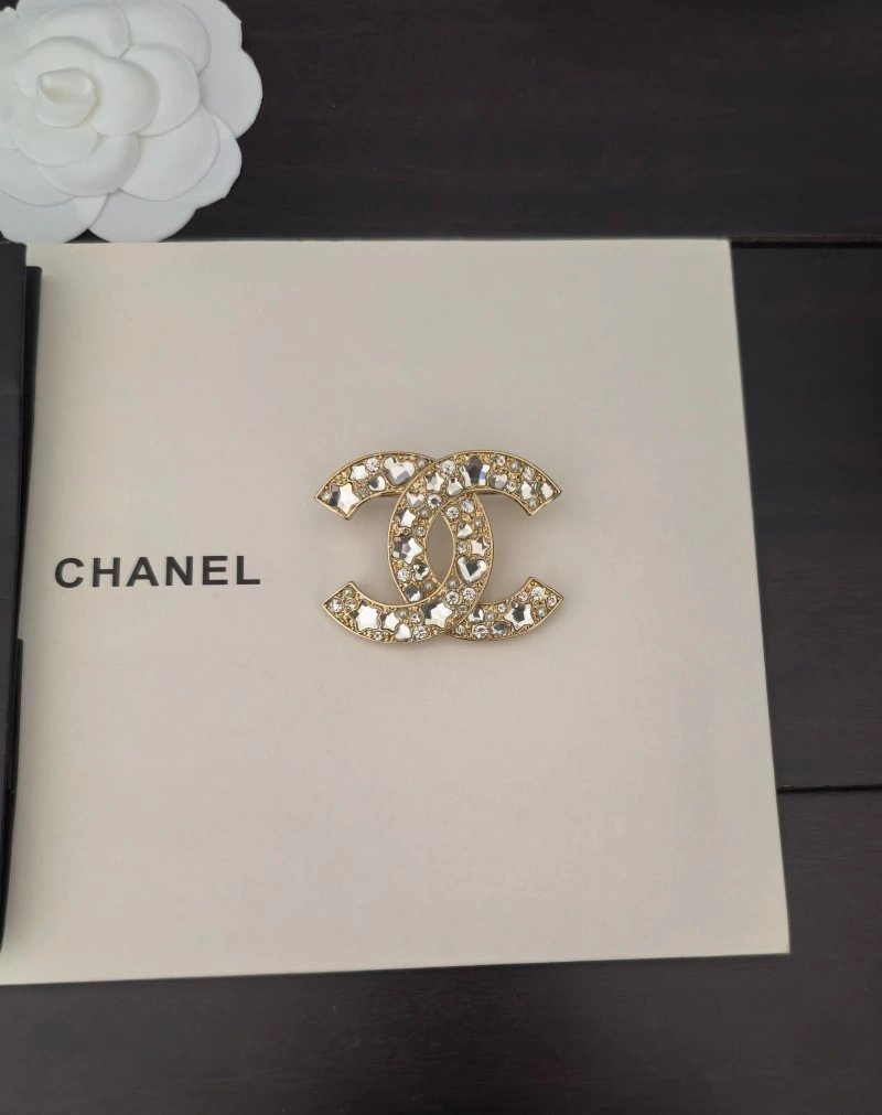Real Chanel Brooches