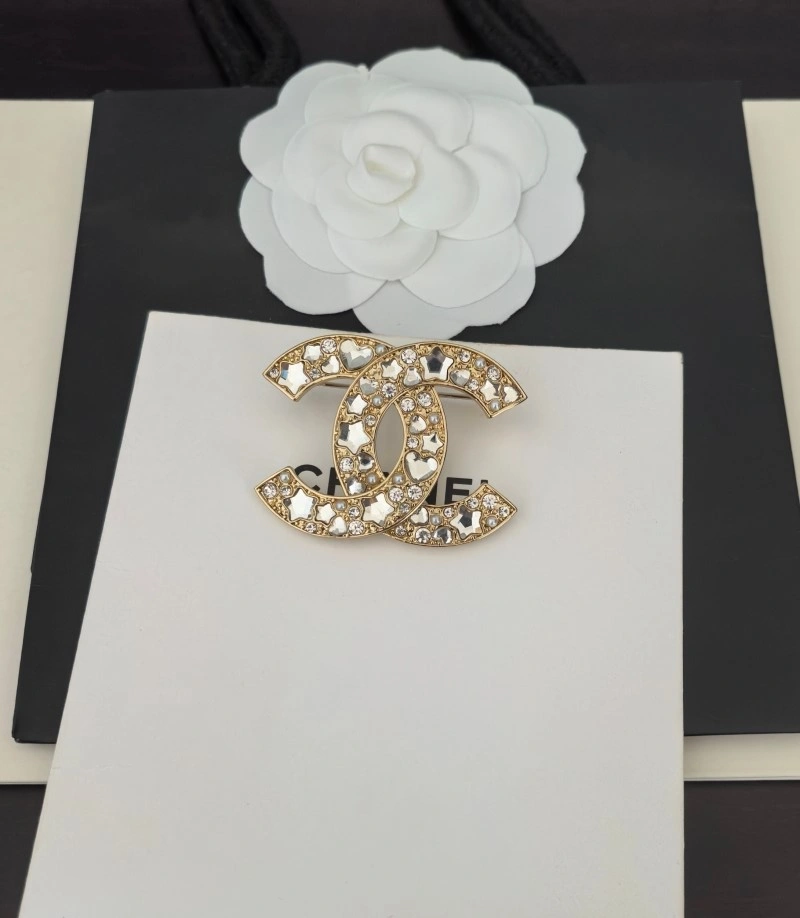 Real Chanel Brooches
