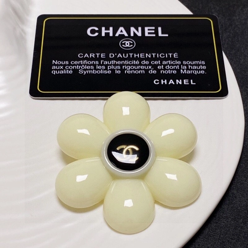 Brand-authenticated Chanel Brooches