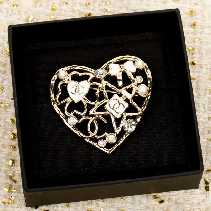Brand-authenticated Chanel Brooches