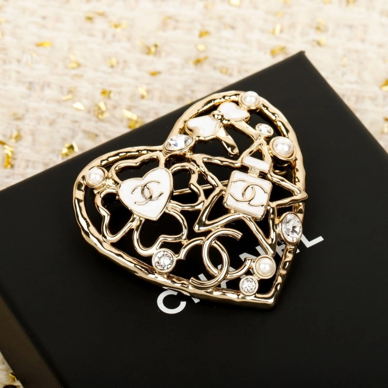 Brand-authenticated Chanel Brooches