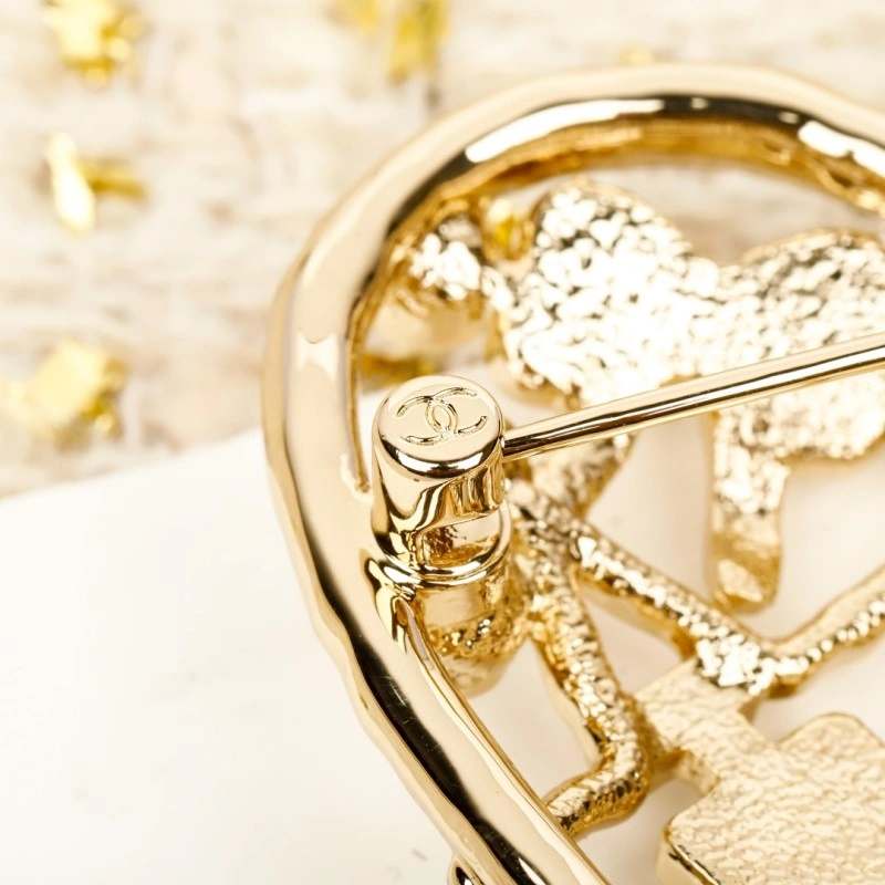 Brand-authenticated Chanel Brooches