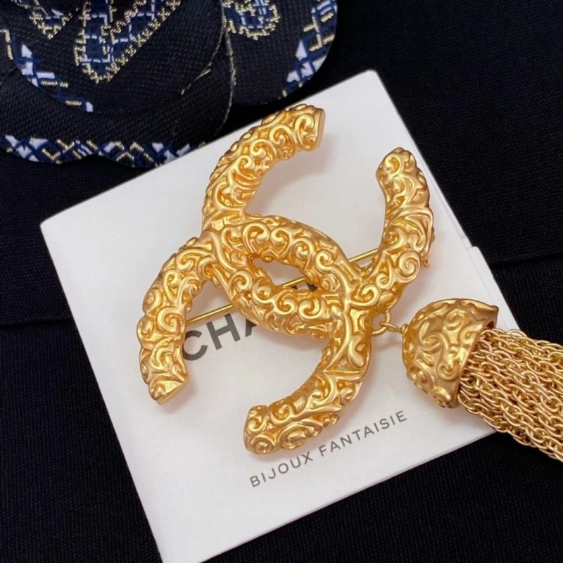 Real Chanel Brooches