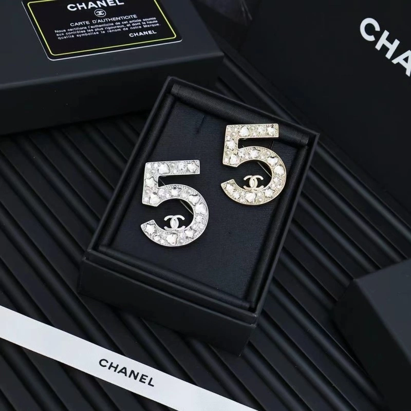 Real Chanel Brooches