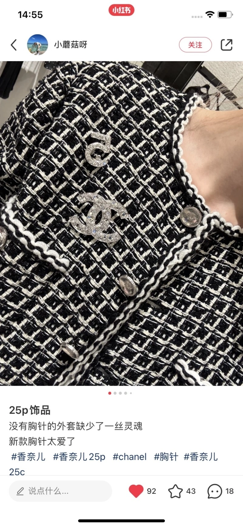 Affordable Chanel Brooches