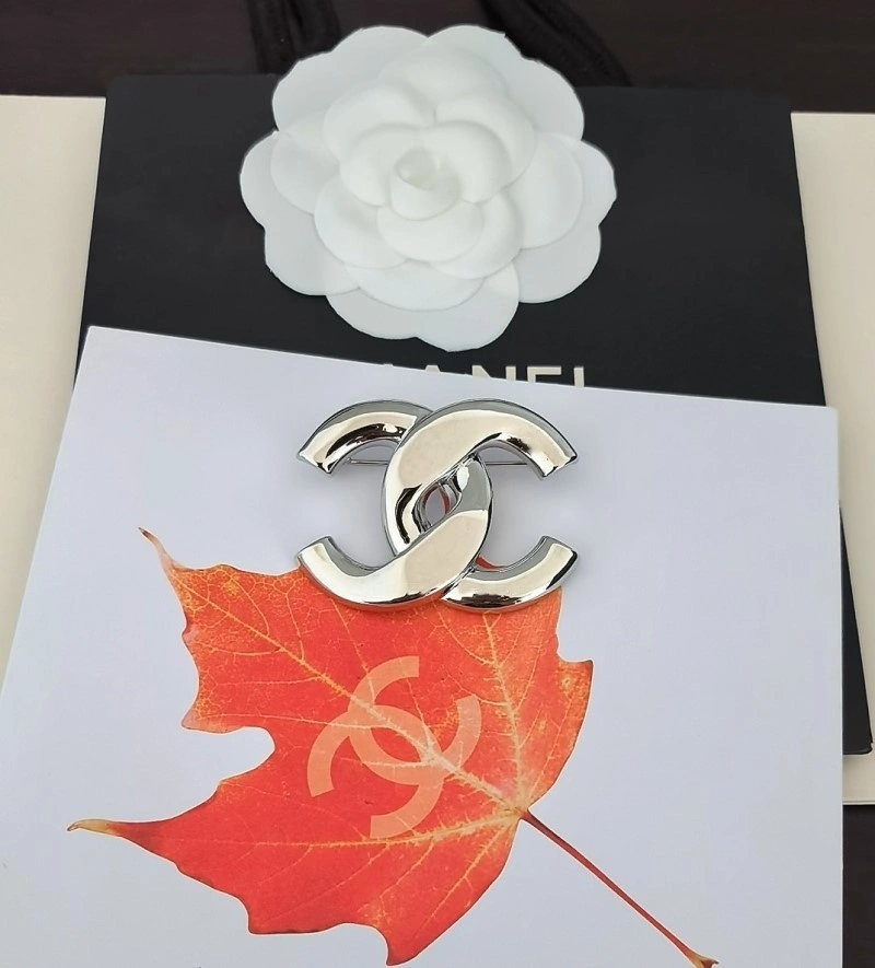 Brand-authenticated Chanel Brooches
