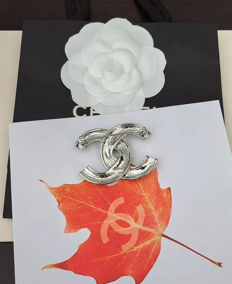 Brand-authenticated Chanel Brooches
