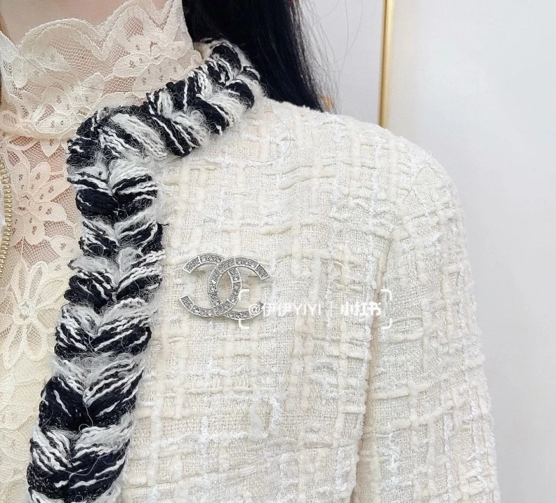 Real Chanel Brooches