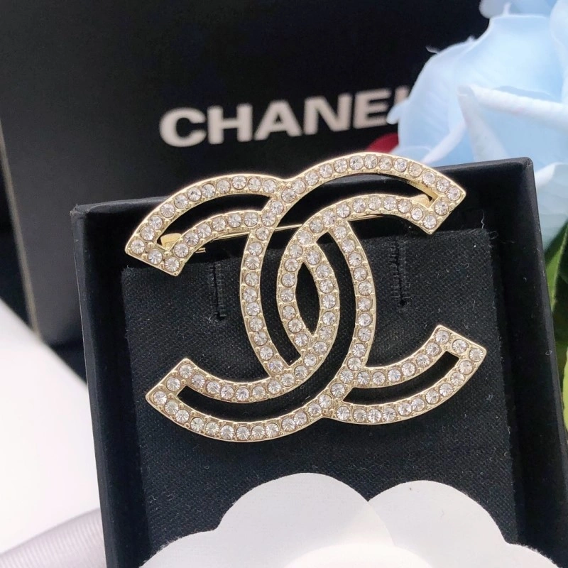 Brand-authenticated Chanel Brooches