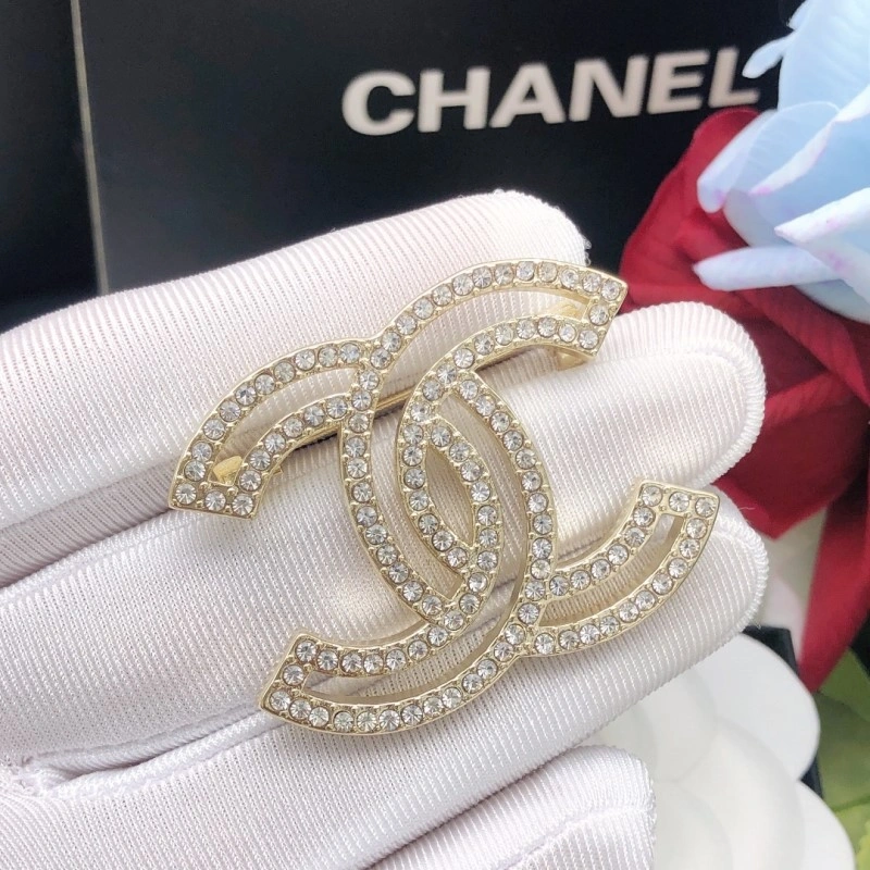 Brand-authenticated Chanel Brooches