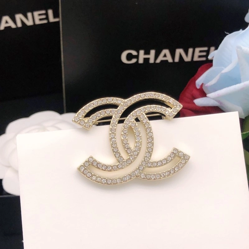 Brand-authenticated Chanel Brooches