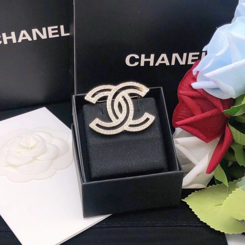 Brand-authenticated Chanel Brooches