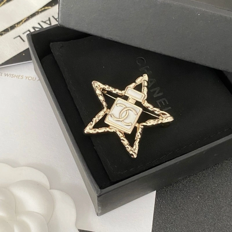 Brand-authenticated Chanel Brooches