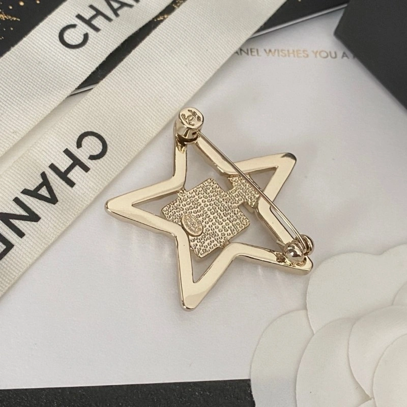 Brand-authenticated Chanel Brooches