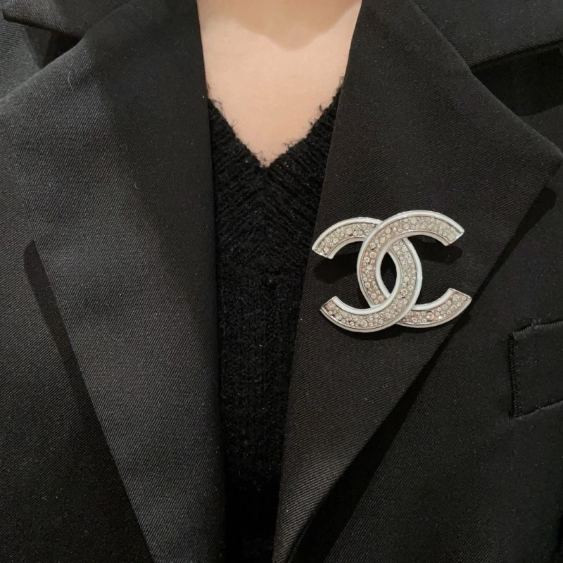 Brand-authenticated Chanel Brooches