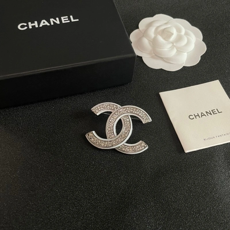 Brand-authenticated Chanel Brooches