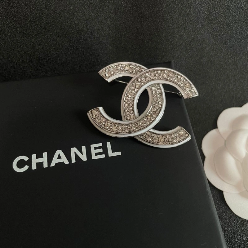 Brand-authenticated Chanel Brooches