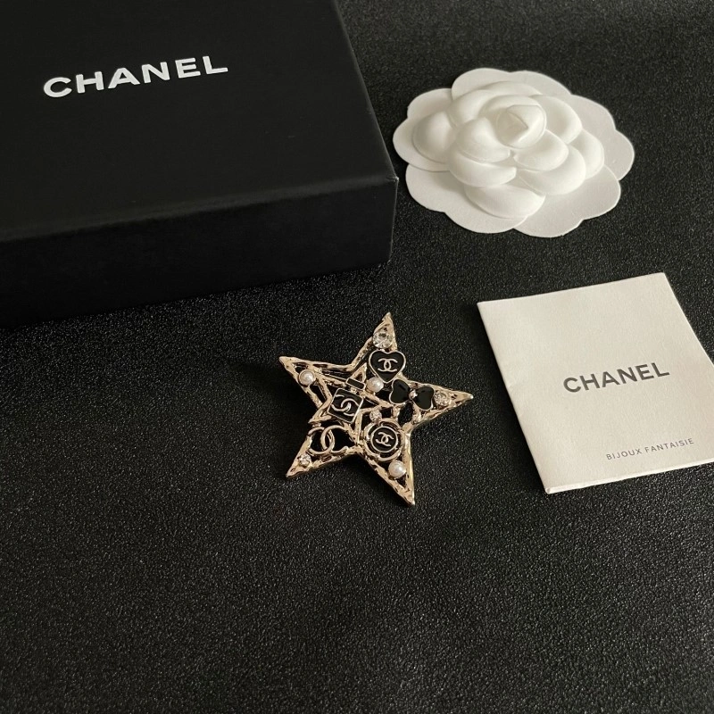 Authentic Chanel Brooches