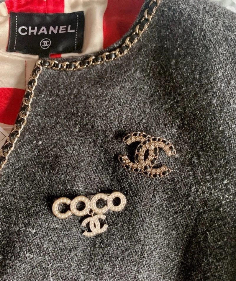 Indistinguishable Chanel Brooches