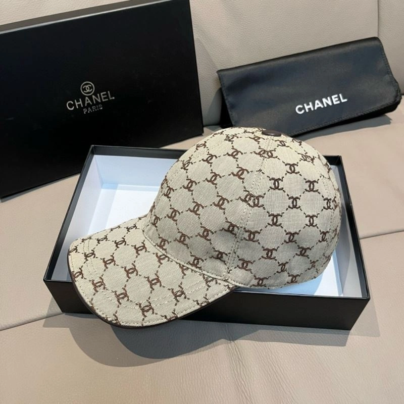 Brand-authenticated Chanel Caps