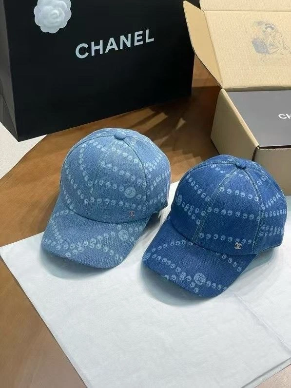 Brand-authenticated Chanel Caps