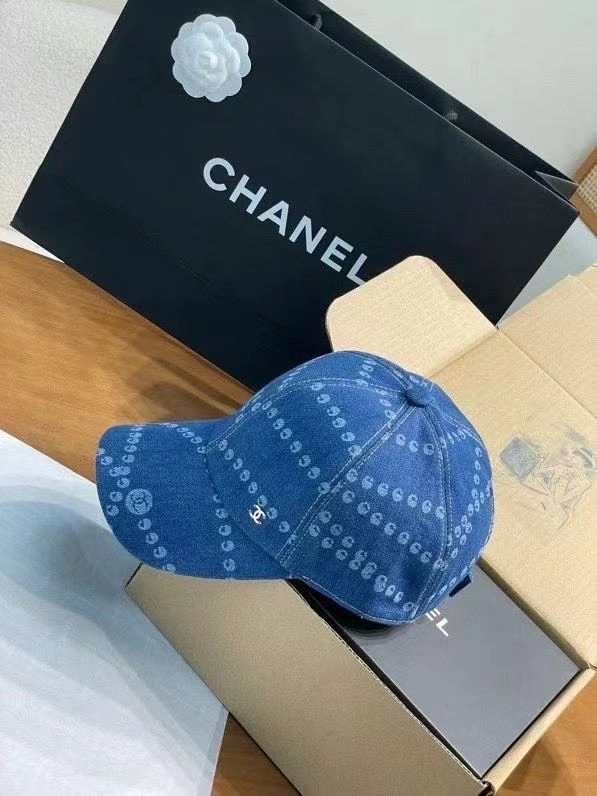 Brand-authenticated Chanel Caps