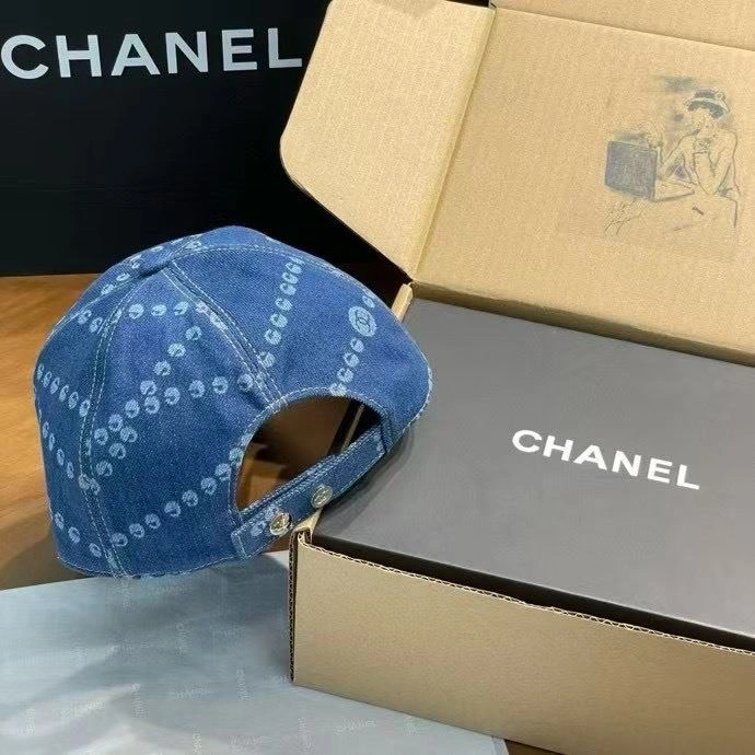 Brand-authenticated Chanel Caps