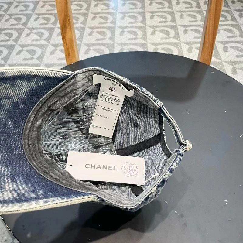 Brand-authenticated Chanel Caps
