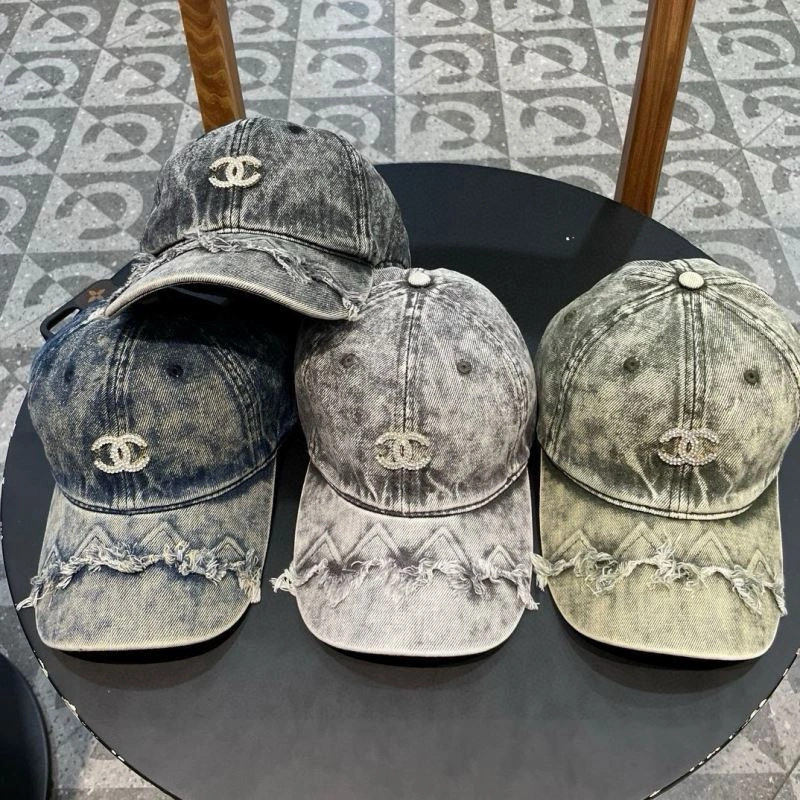 Brand-authenticated Chanel Caps