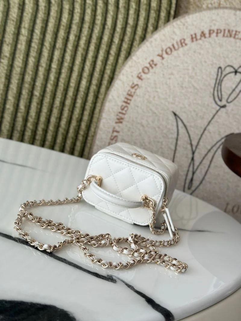 Indistinguishable Chanel Cosmetic Bags