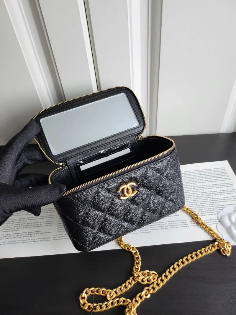 Indistinguishable Chanel Cosmetic Bags