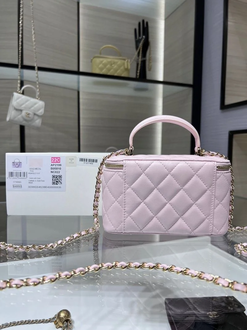 Authentic Chanel Cosmetic Bags
