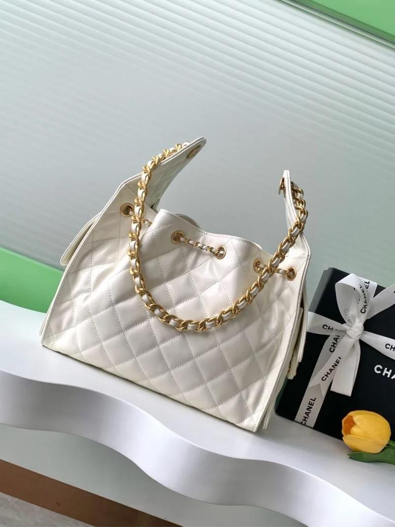 Genuine Chanel Drawstring Bags